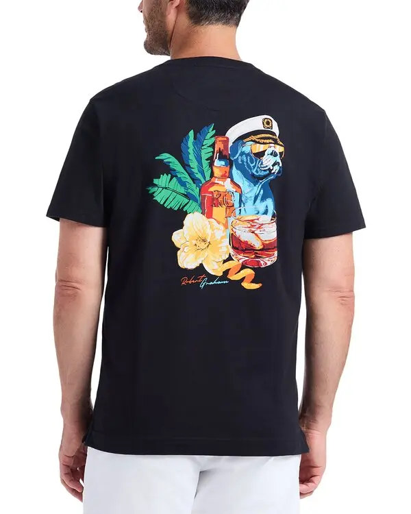 Robert Graham Captain Negroni Graphic T-shirt