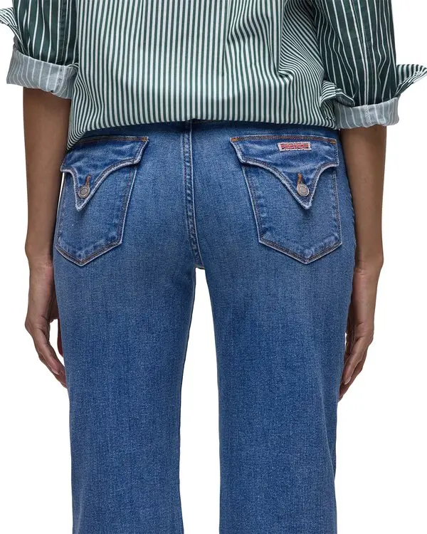 Hudson Jeans Dana High-rise Flared Jeans - Tranquil