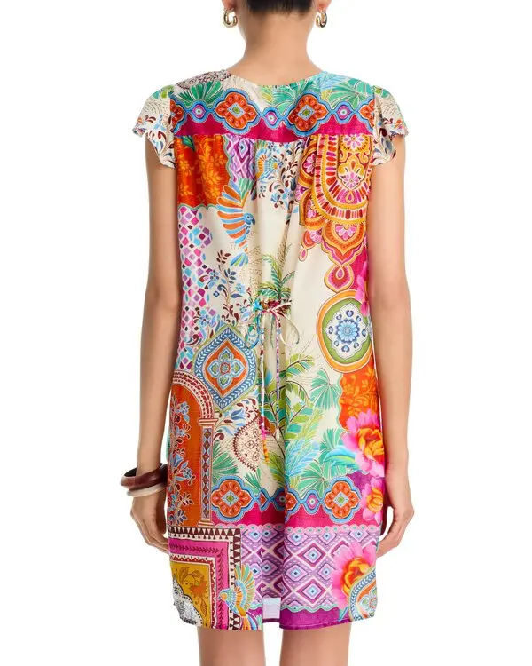 Johnny Was Daisy Printed Dress