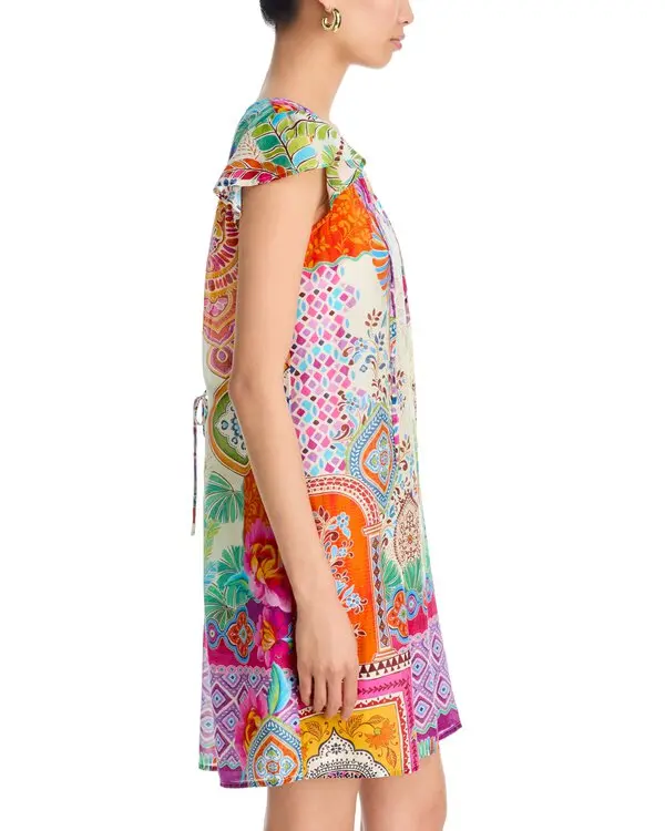 Johnny Was Daisy Printed Dress