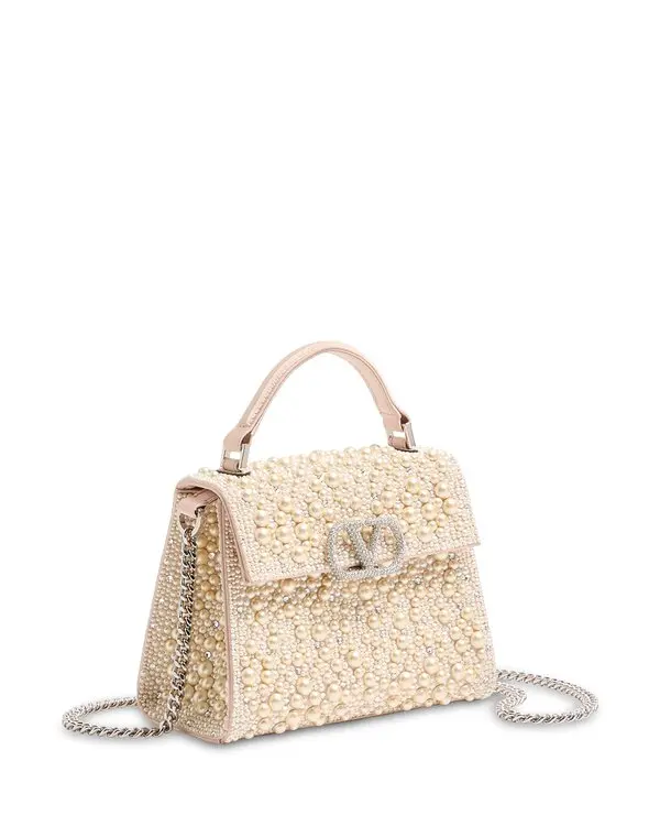 Valentino Garavani Mini Vlogo Top Handle Bag