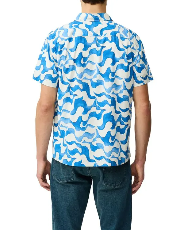 Rodd & Gunn Fireshaw Printed Shirt - Ocean