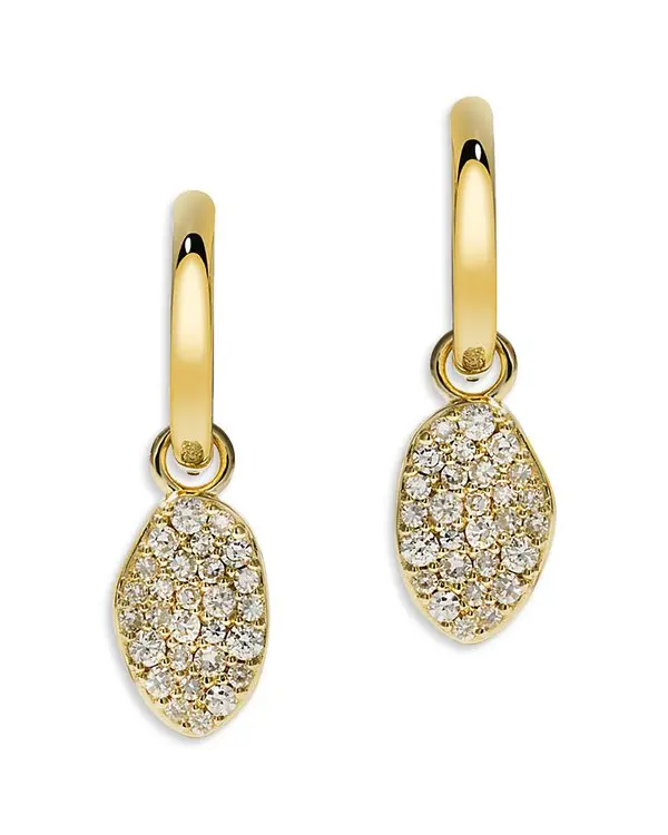 BY PARIAH 14k Yellow Diamond Drop Earrings - Gold