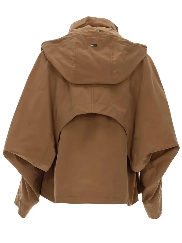 Herno Short Hooded Parka - Beige