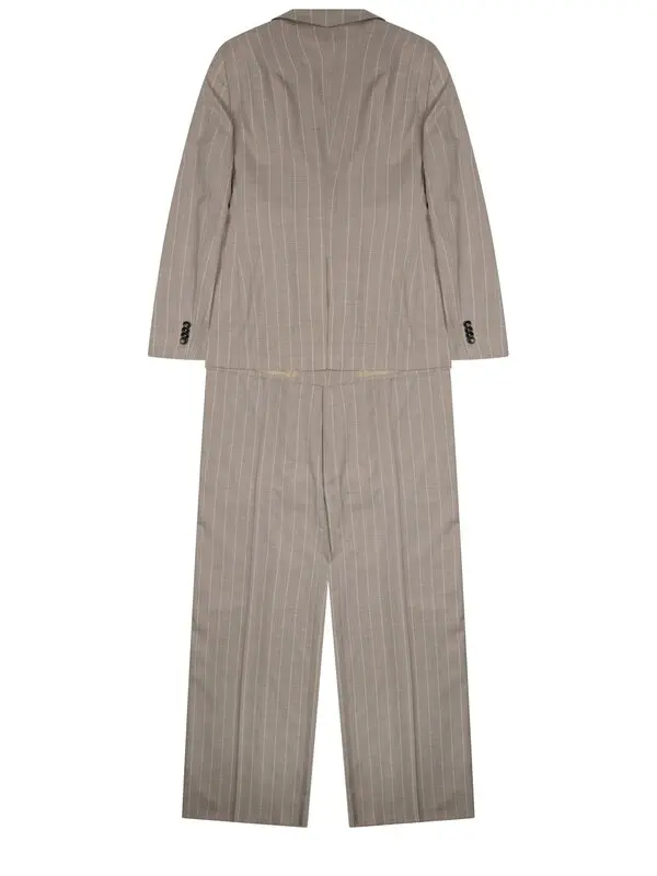 Tagliatore Wool Two-piece Suit - Beige