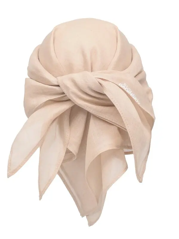 Ruslan Baginskiy Visor Scarf - Ivory