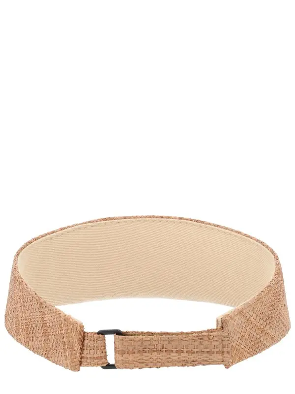Ruslan Baginskiy Straw Visor - Beige