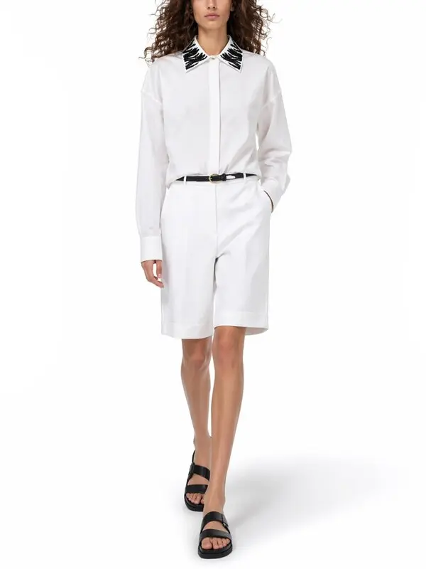 Max Mara Camicia Con Dettaglio Strass