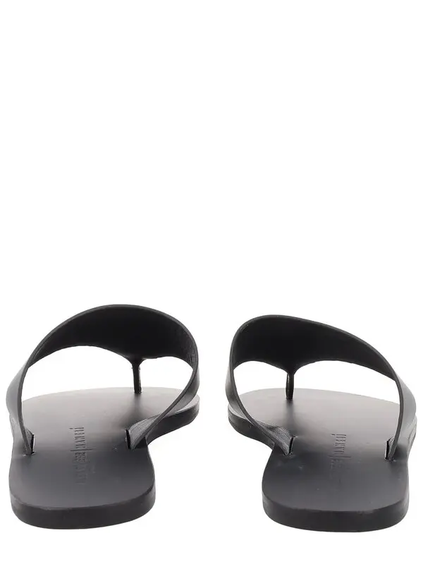 Manebí Leather Sandalo - Black