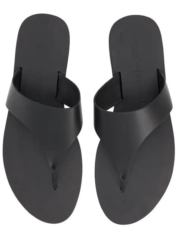 Manebí Leather Sandalo - Black