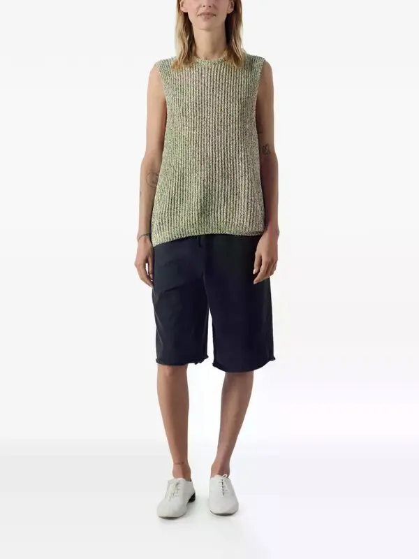 American Vintage Sleeveless Marled Sweater