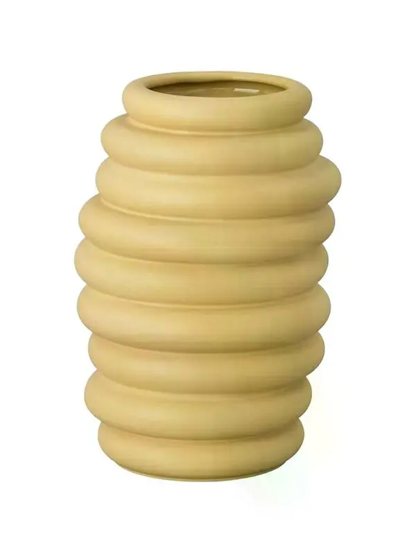 ROSENTHAL Hop Ribbed Vase - Neutrals
