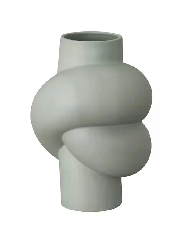 ROSENTHAL Node Knotted Vase - Grey