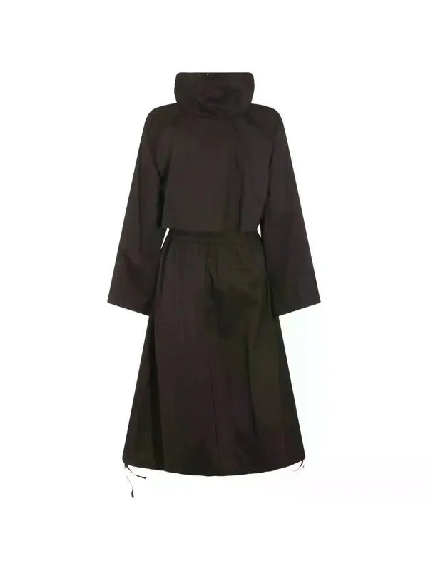 Herno Hooded Coat With Drawstring Waist