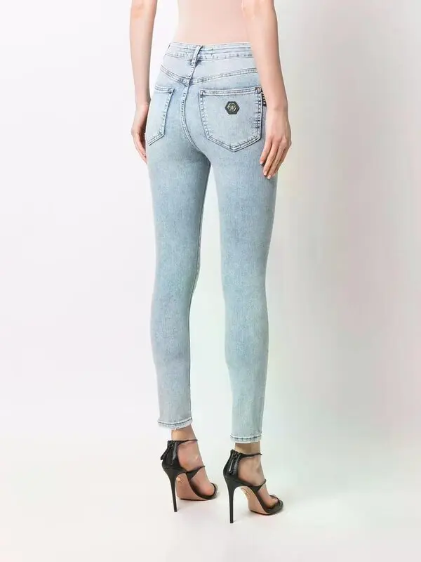 Philipp Plein Hexagon Skinny Jeans
