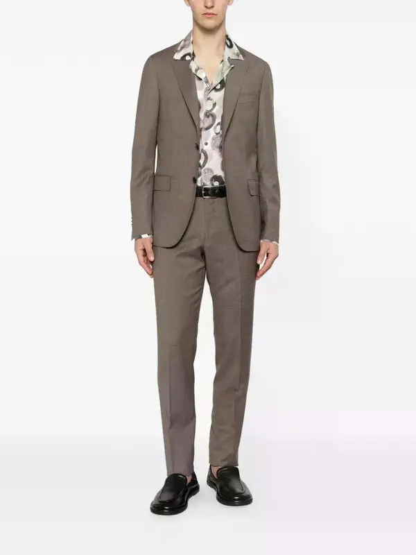 LARDINI Single-breasted Suit - Brown