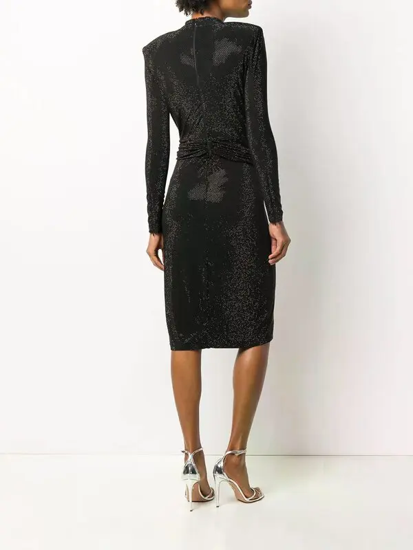Philipp Plein Crystal Embellished Long Dress