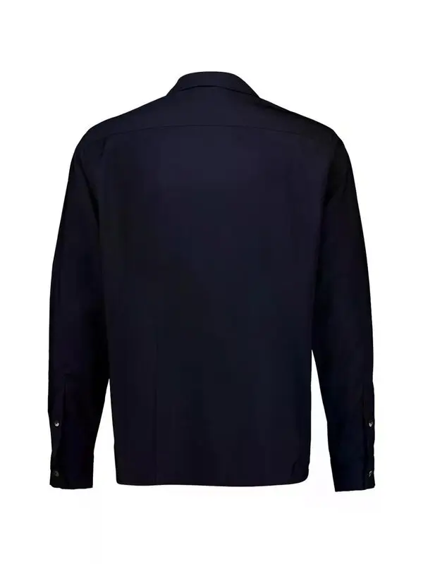 Frescobol Carioca Safra Wool Shirt - Blue