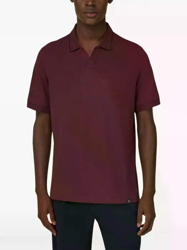 Boggi Milano Contrasting-trim T-shirt