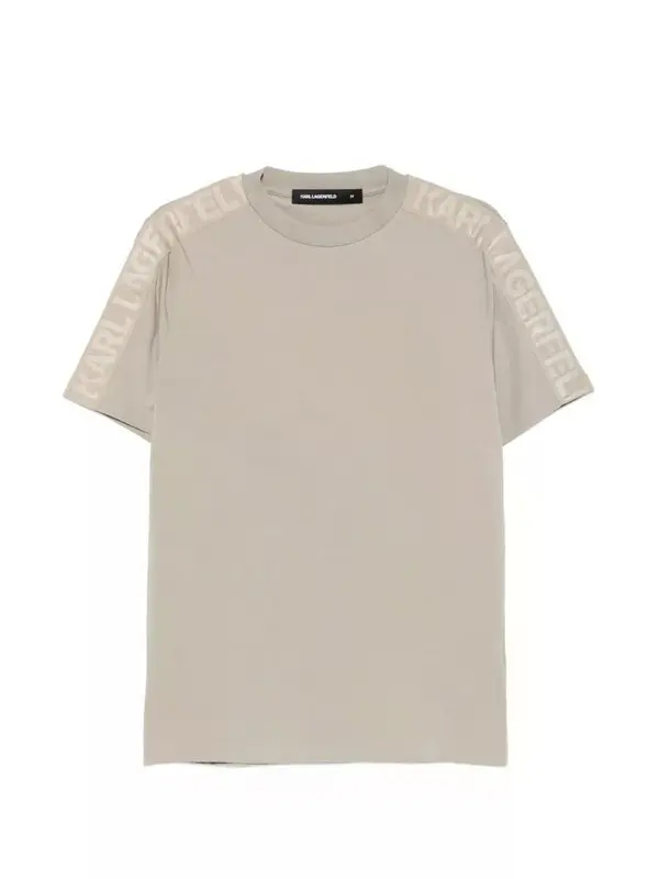Karl Lagerfeld Logo-jacquard T-shirt