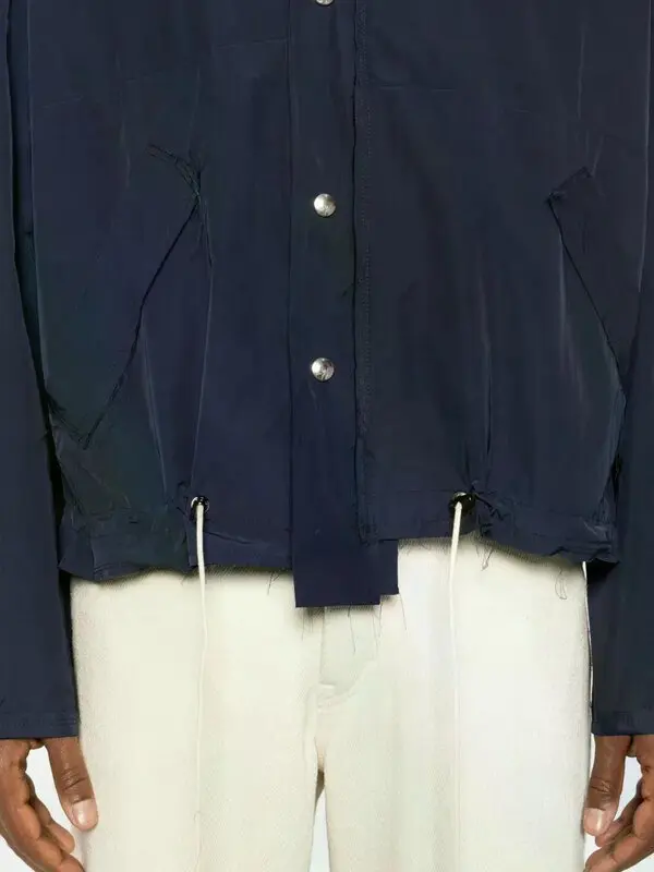 CAMIEL FORTGENS Raw-cut Drawstring Jacket