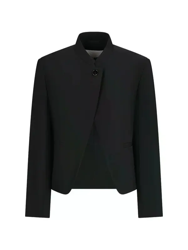JIL SANDER Mandarin-collar Wool Jacket