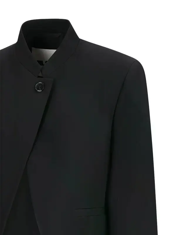 JIL SANDER Mandarin-collar Wool Jacket