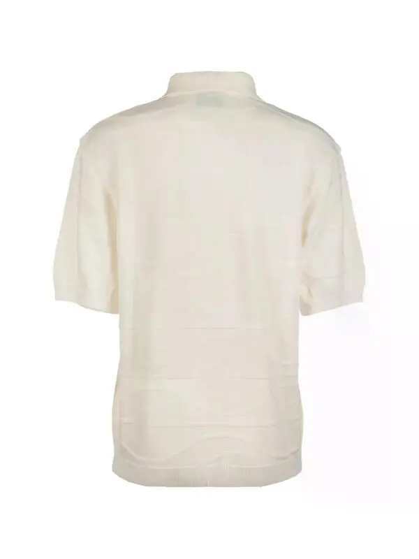 Paul & Shark Textured-knit Polo Shirt