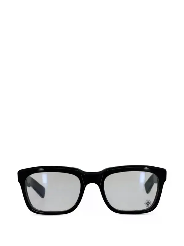 Chrome Hearts Rectangle-frame Glasses - Black