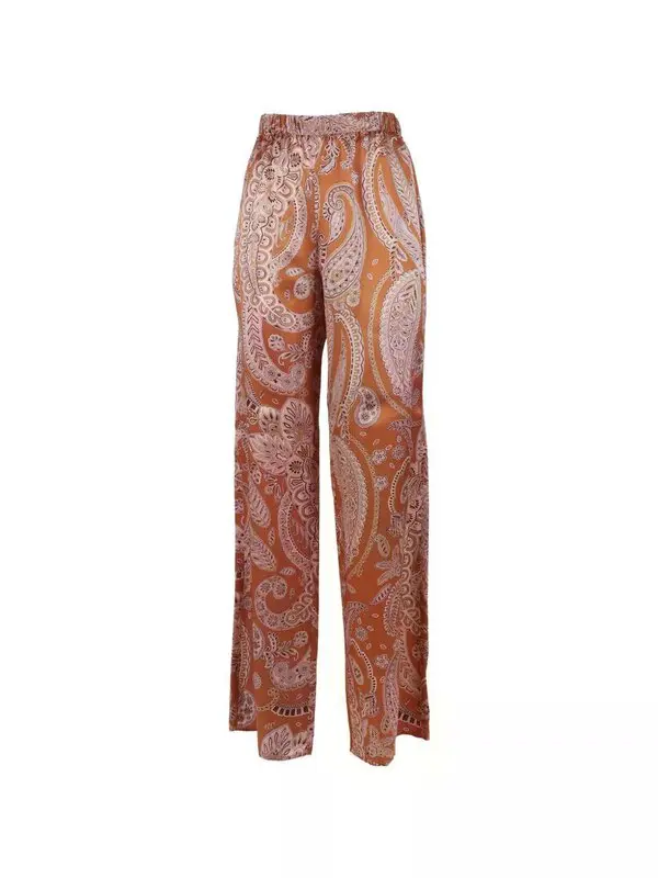 Antonelli Firenze Paisley-print Palazzo Pants