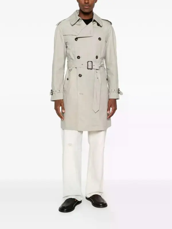 L'IMPERMEABILE Double-breasted Belted Trench Coat