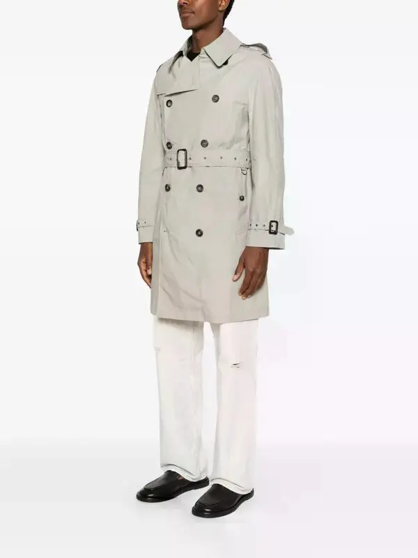 L'IMPERMEABILE Double-breasted Belted Trench Coat