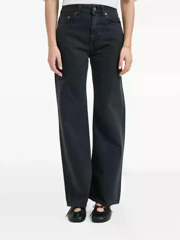HAIKURE Wide-leg Jeans - Black