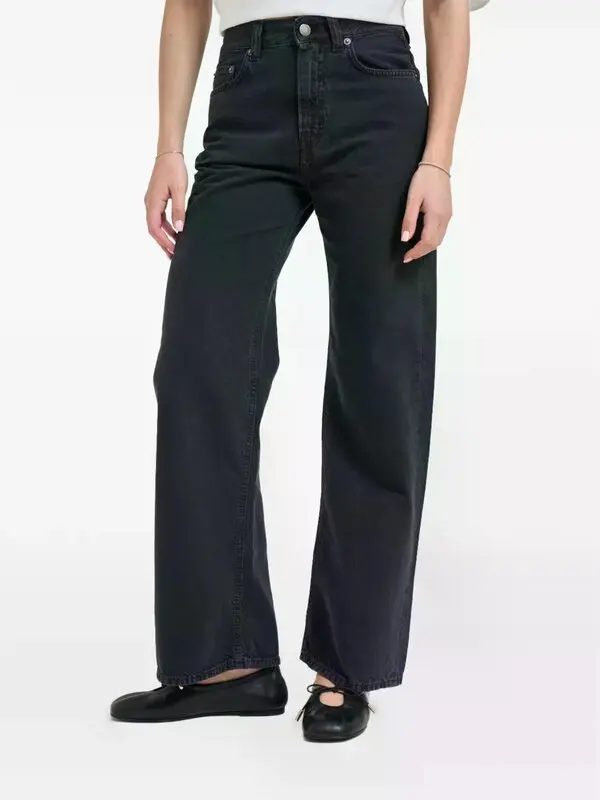HAIKURE Wide-leg Jeans - Black