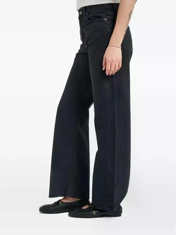 HAIKURE Wide-leg Jeans - Black