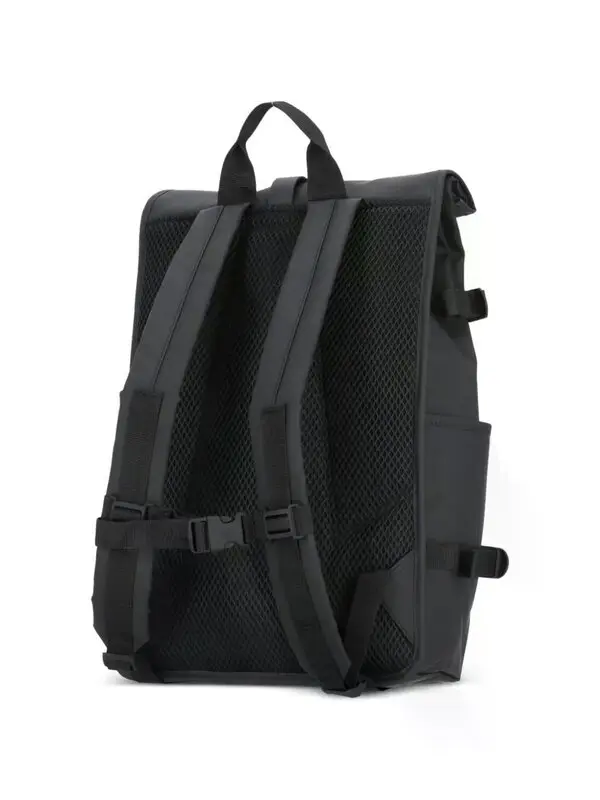 Rains Roll-top Backpack - Black