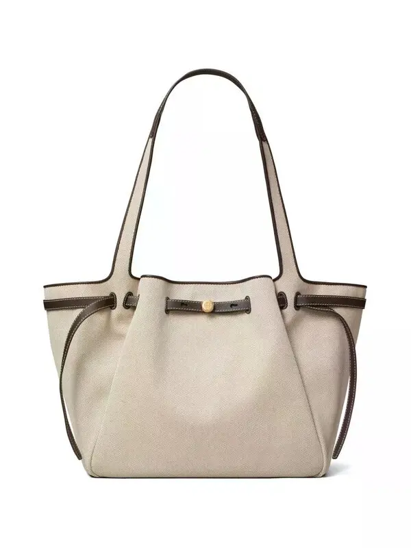 Tory Burch Romy Canvas Tote - Neutrals