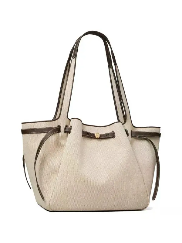 Tory Burch Romy Canvas Tote - Neutrals