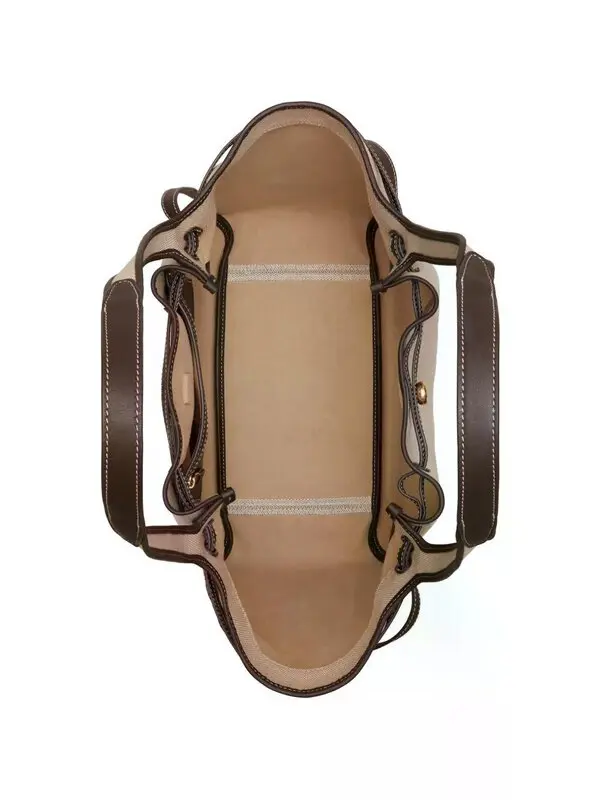 Tory Burch Romy Canvas Tote - Neutrals