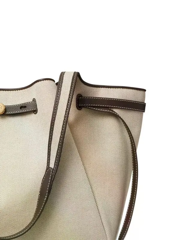 Tory Burch Romy Canvas Tote - Neutrals
