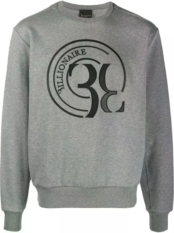 BILLIONAIRE Logo Print Sweatshirt