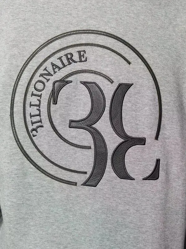 BILLIONAIRE Logo Print Sweatshirt