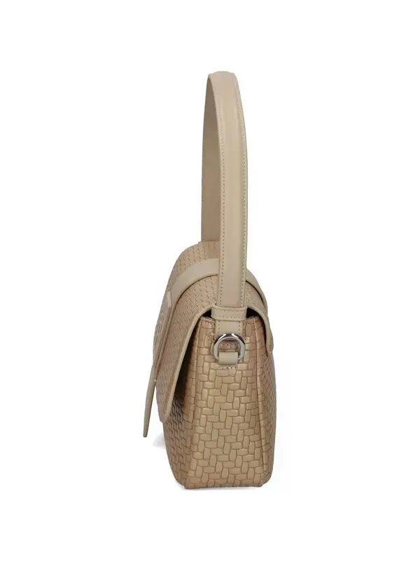 Armani Exchange Woven Panel Tote Bag