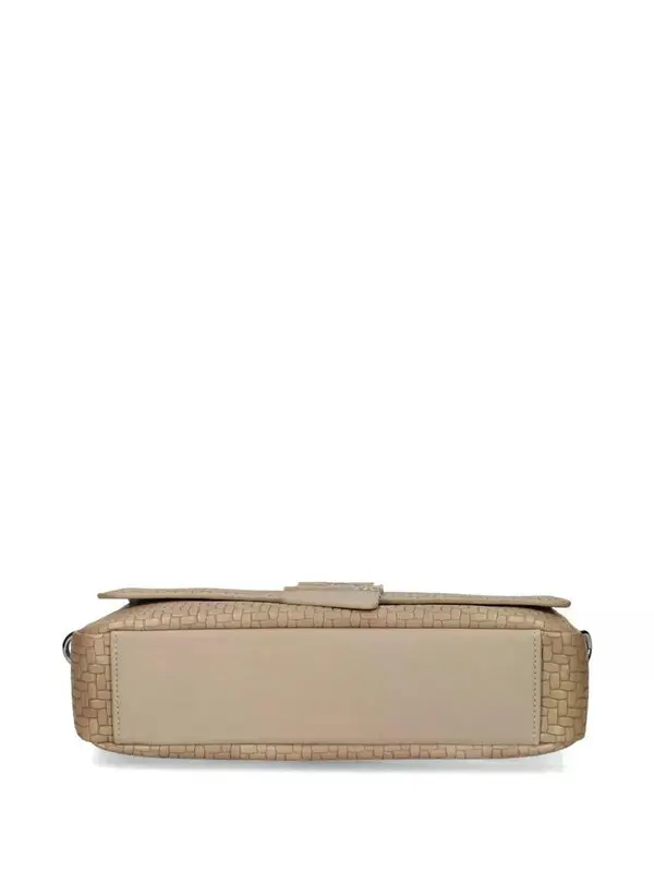 Armani Exchange Woven Panel Tote Bag
