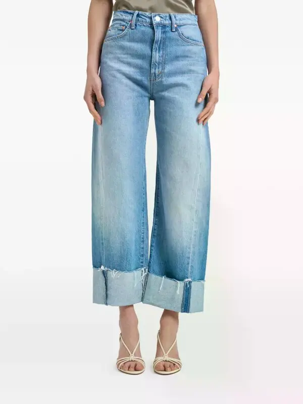 MOTHER Turn-up Cuff Jeans