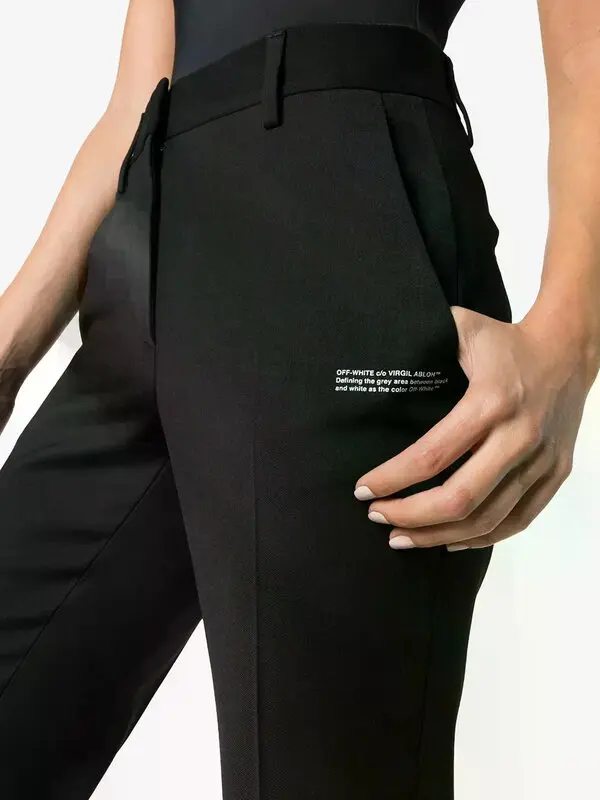 Off-White High-waisted Tailored Trousers