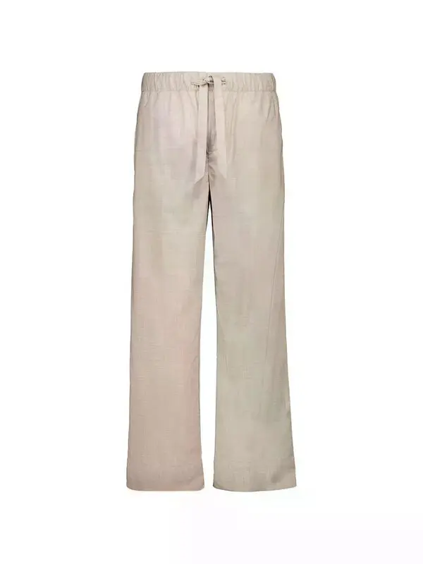 Frescobol Carioca Wool Trousers - Neutrals