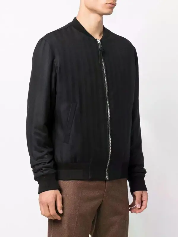 BILLIONAIRE Wolf-print Bomber Jacket