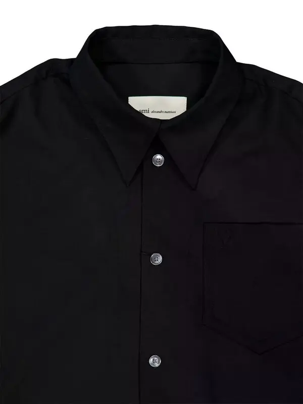 AMI Paris Sharp-collar Shirt