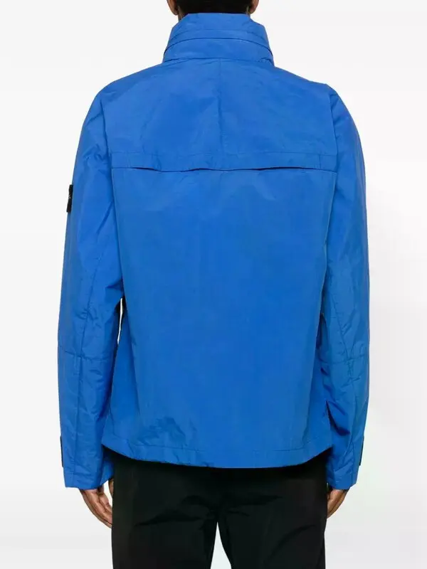 Stone Island Logo-patch Zip-up Jacket